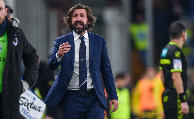 Sampdoria, debacle Pirlo: già sette sconfitte in casa, playout a due punti