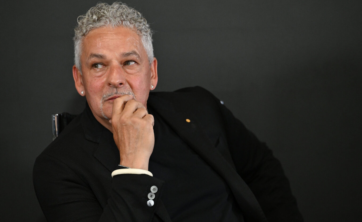 Roberto Baggio a Novara, ovazione e lacrime per il "Divin Codino"