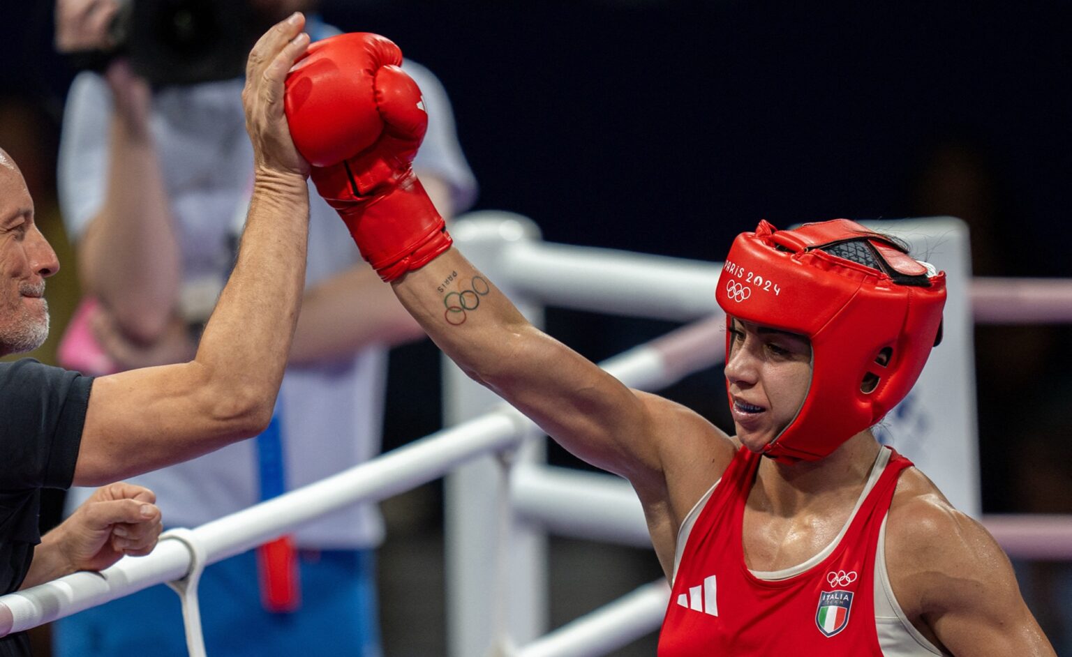 CRONACA Chaarabi batte boxe femminile Olimpiadi Parigi 2024