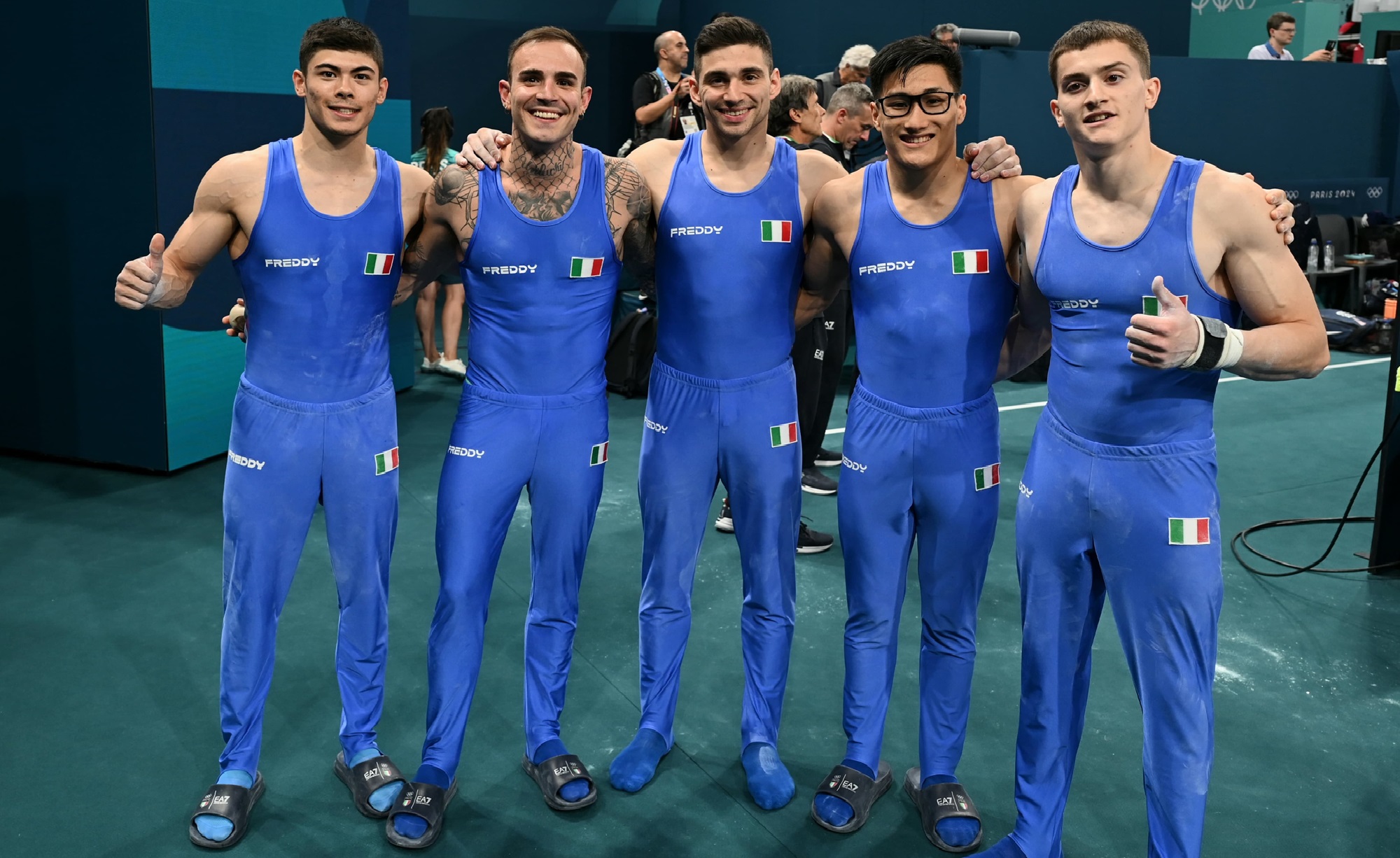 CRONACA Italia Sesta Nella Finale Maschile Ginnastica Artistica Parigi 2024