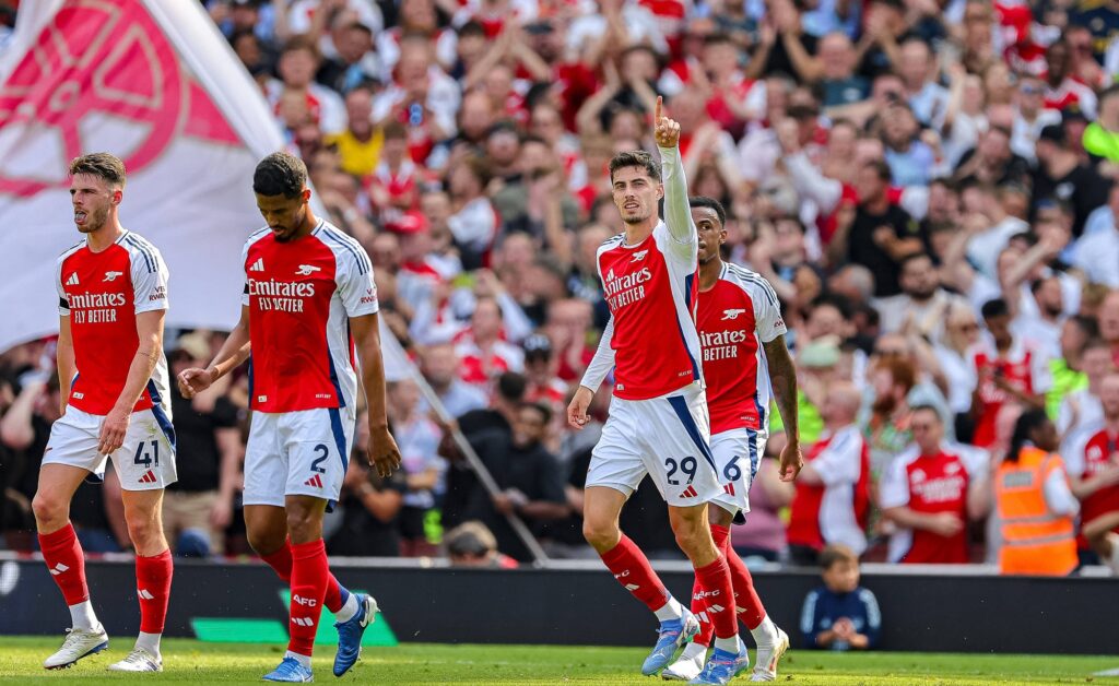 Premier League 2024/2025, Havertz e Saka già in forma: l'Arsenal batte ...