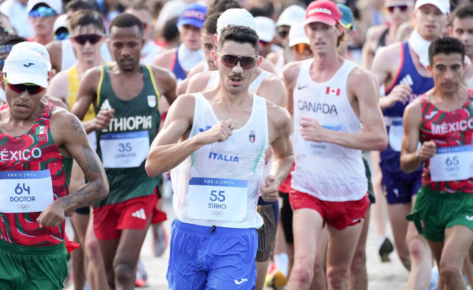 RISULTATI e CLASSIFICA marcia 20 km maschile Olimpiadi Parigi 2024