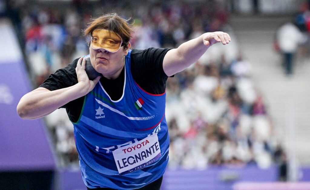 Paralimpiadi Parigi 2024: Legnante oro nel getto del peso F12