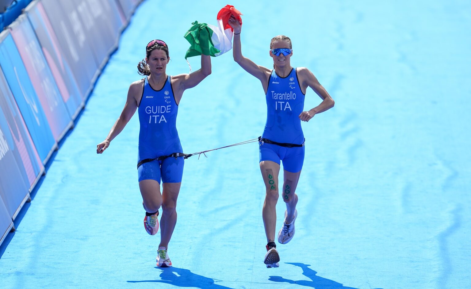 Paralimpiadi Parigi 2024, Francesca Tarantello argento nel triathlon PTVI