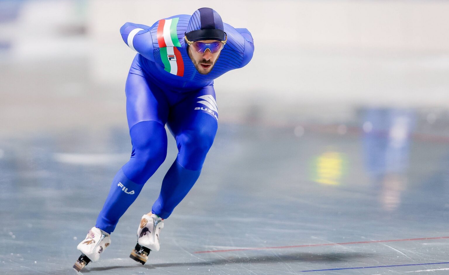 Pattinaggio di velocità, Ghiotto ancora sul podio di Coppa del Mondo: è secondo a Pechino nei 5000